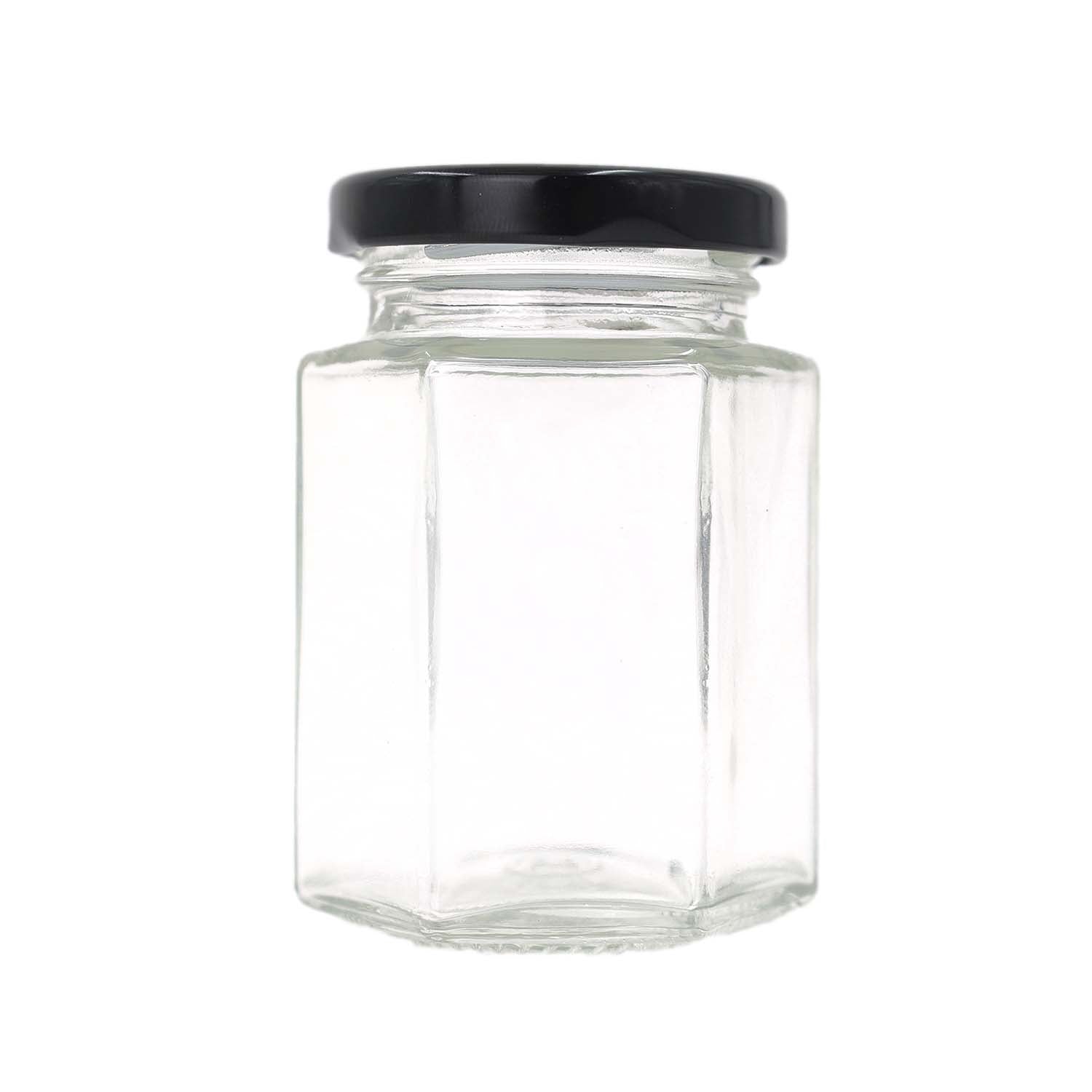 Glass Hexagon Jar | 110 ml – The Hive Butler
