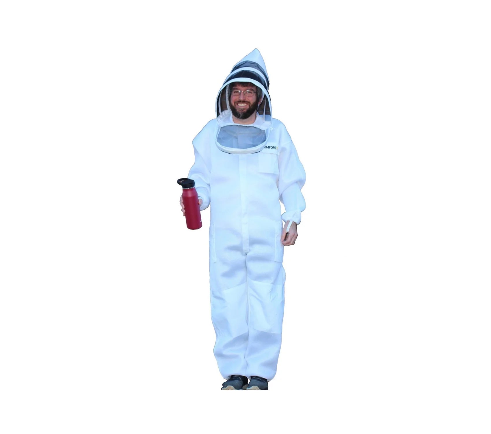 Comfort Pro Ventilated Suit With Fencing and Round Veil – The Hive Butler