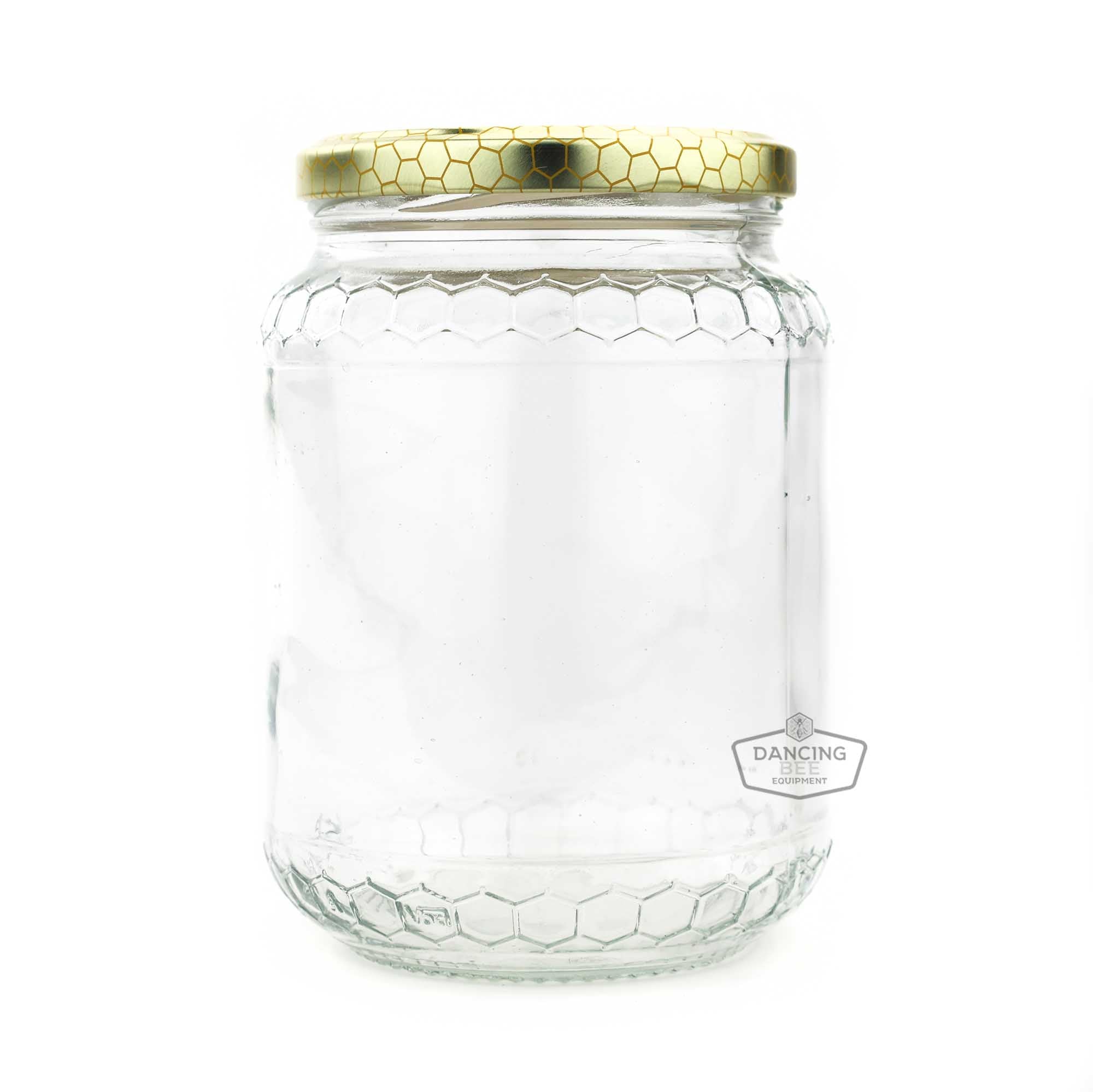 Glass Honeycomb Jar | 1 kg – The Hive Butler